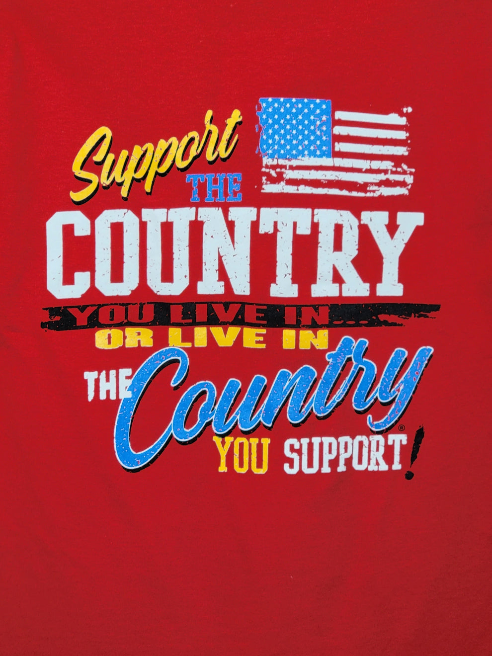 Support The Country You Live In or Live In The Country You Support ...